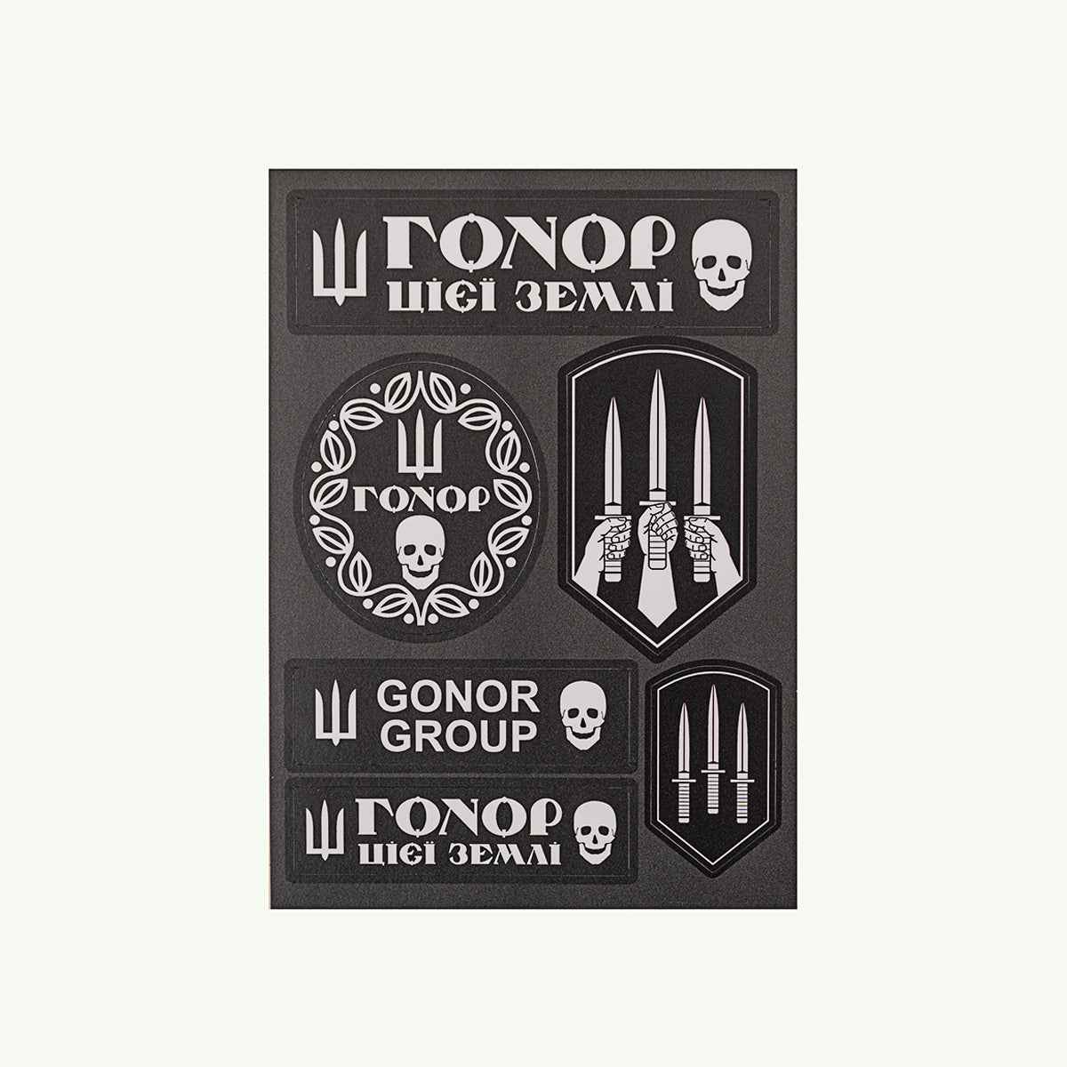 Sticker set "GONOR" – MOJAVE