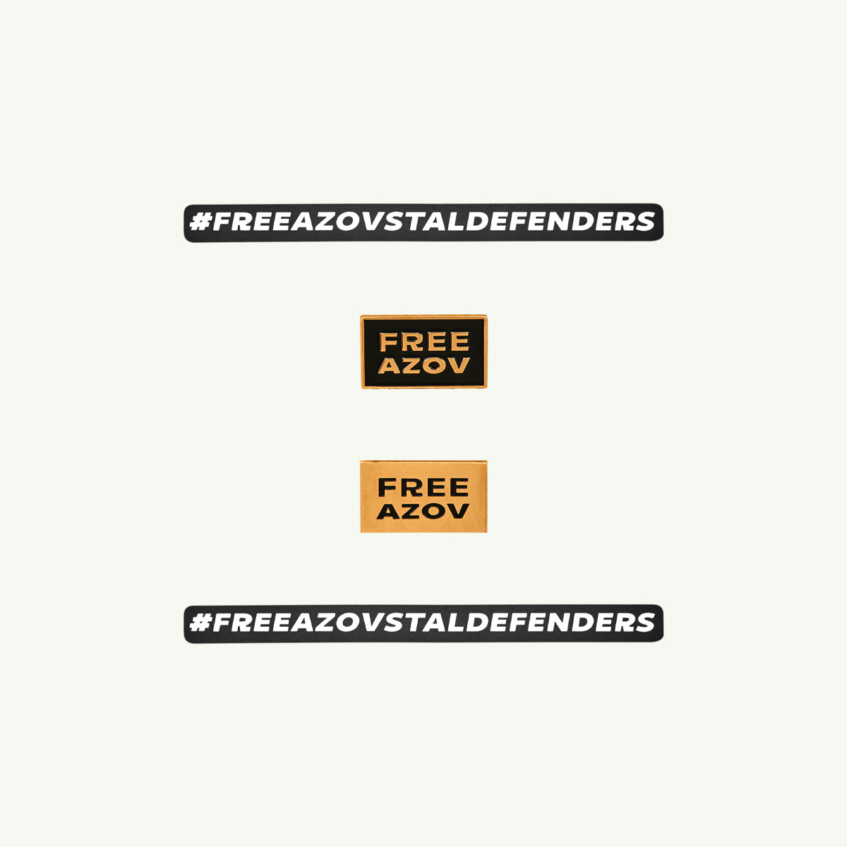 Pin "FREE AZOV" – MOJAVE